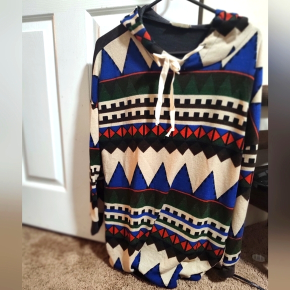 twenty second | Tops | Aztec Style Sweater By Twenty Second | Poshmark